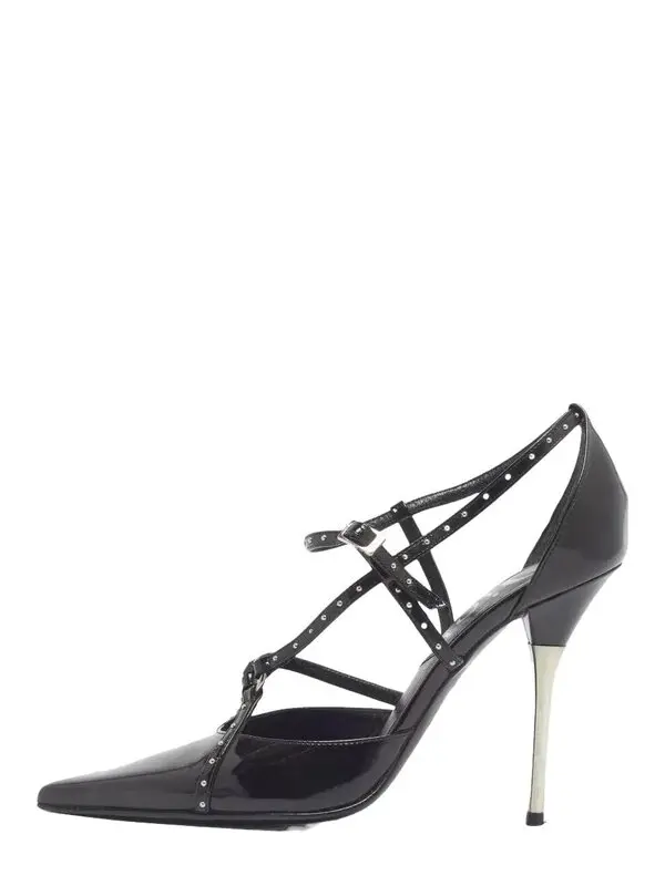 Dior Studded Pointed-toe Pumps - Black