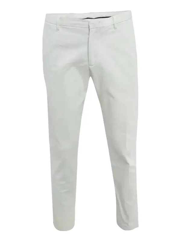 Emporio Armani Cotton Drill Trousers - Grey