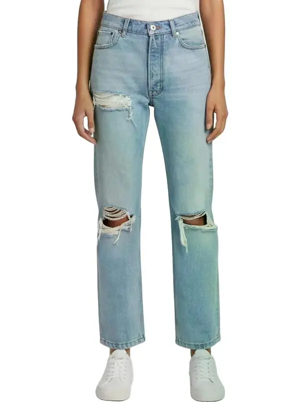 Balenciaga Distressed Jeans - Blue