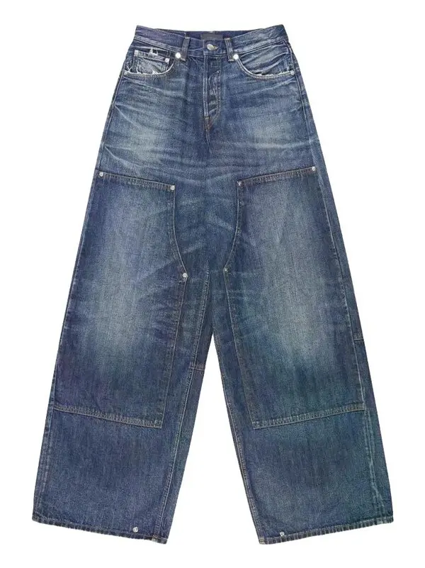 HAIKURE Legacy Norm Core Panelled Jeans - Blue