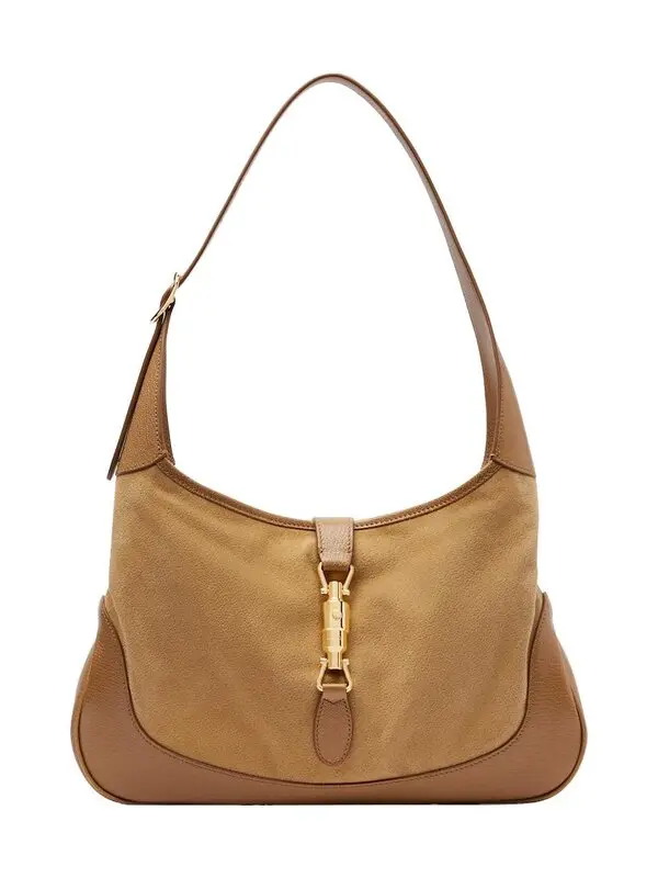 Gucci Jackie 1961 Medium Shoulder Bag - Beige