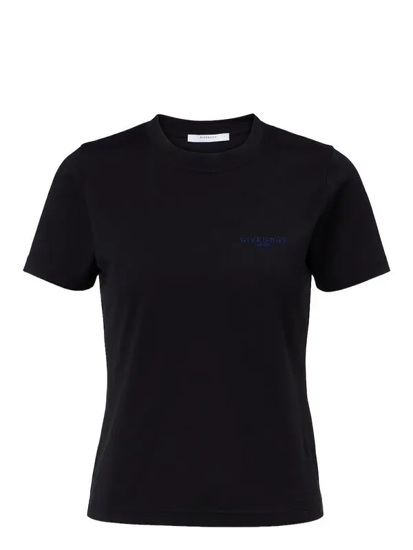 Givenchy Cotton Jersey T-shirt - Black