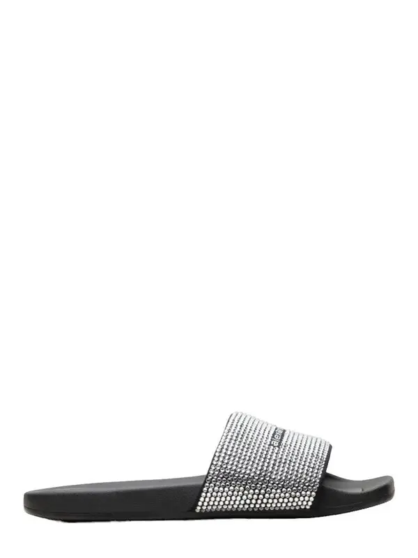 Alexander Wang Crystal Embellished Sandals - Silver