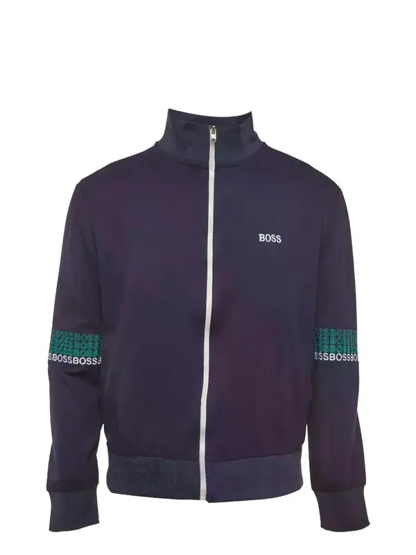 BOSS Skaz 01 Zip-up Hoodie - Blue