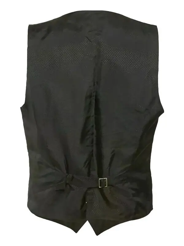 Dolce & Gabbana V-neck Sleeveless Vest - Black