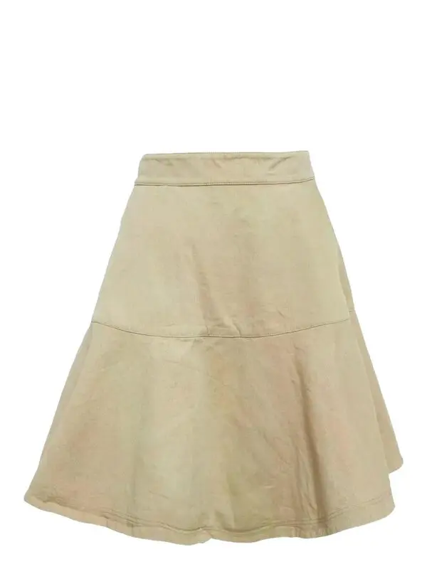 Dior Flared Mini Skirt - Neutrals