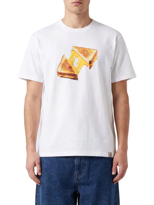 Carhartt Work In Progress Pop Graphic Print Cotton T-shirt - White