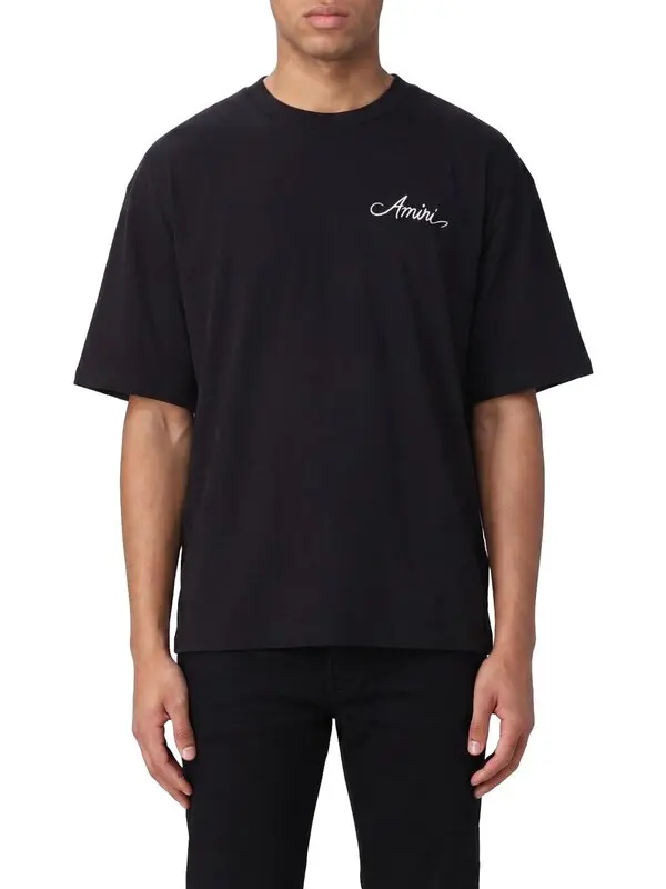 Amiri Relaxed-fit Dropped-shoulder T-shirt With Graphic Print - Black