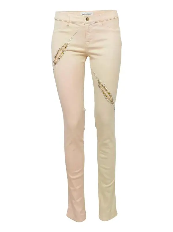 Emilio Pucci Emilio Fitted Jeans - Neutrals