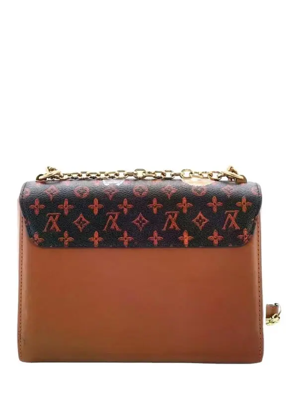 LOUIS VUITTON Catogram Canvas Mm Twist Handbag - Brown