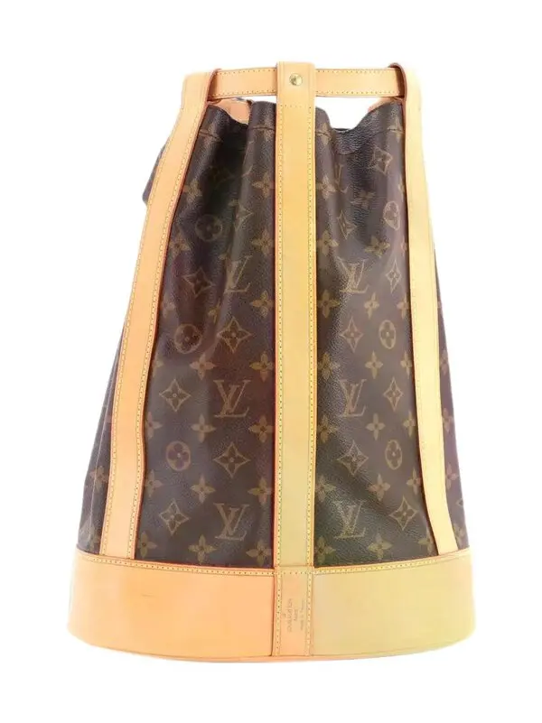 LOUIS VUITTON Monogram Canvas Randonnee Pm Backpack - Brown