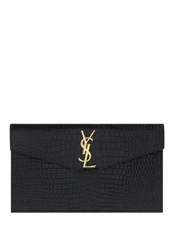 Saint Laurent Uptown Pouch Bag - Black