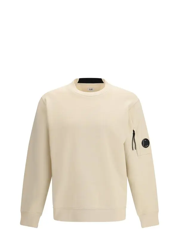 C.P. COMPANY Crewneck Sweatshirt With Zip Pocket - Multicolor