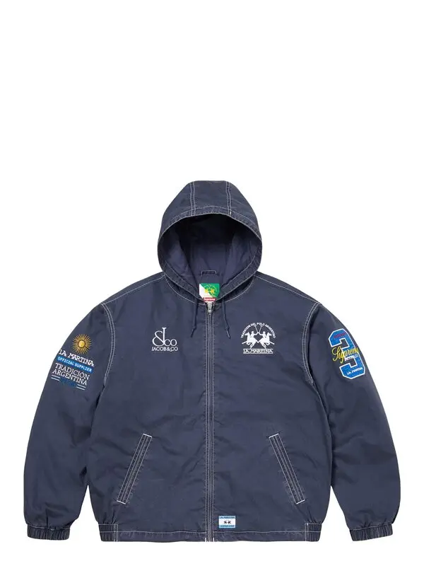 Supreme X La Martina X Jacob & Co Lightweight Hooded Jacket - Blue