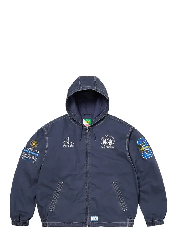 Supreme X La Martina X Jacob & Co Lightweight Hooded Jacket - Blue