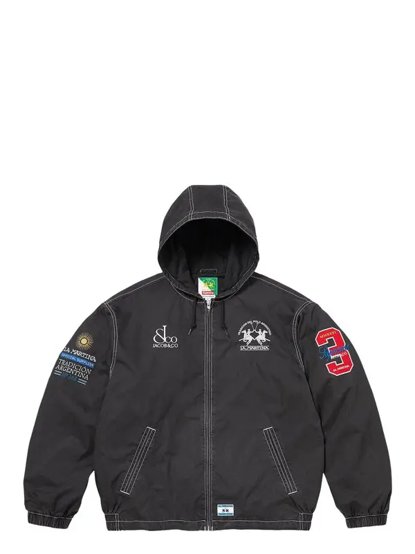 Supreme X La Martina X Jacob & Co Lightweight Hooded Jacket - Black