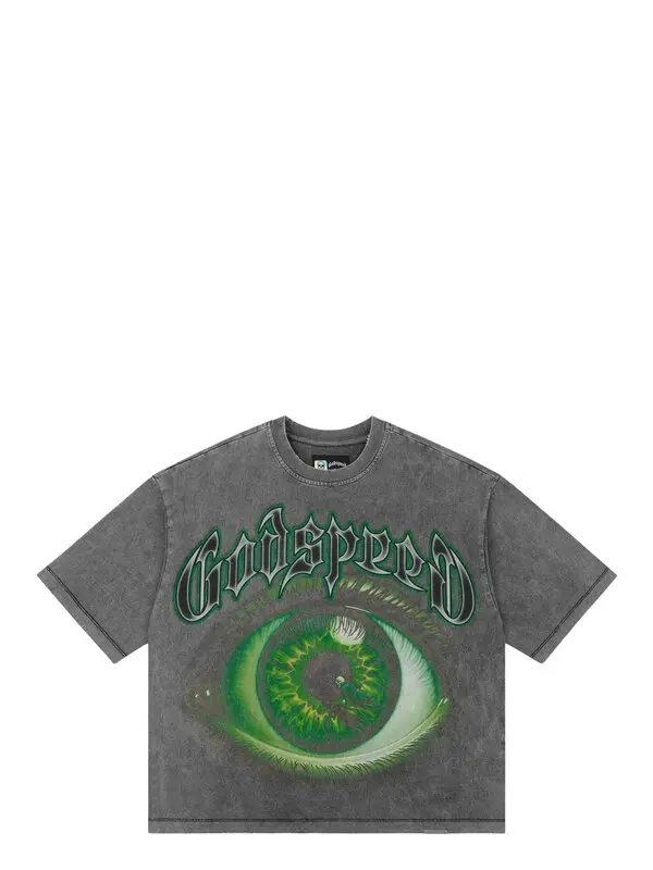 GODSPEED The Watcher Graphic T-shirt - Grey