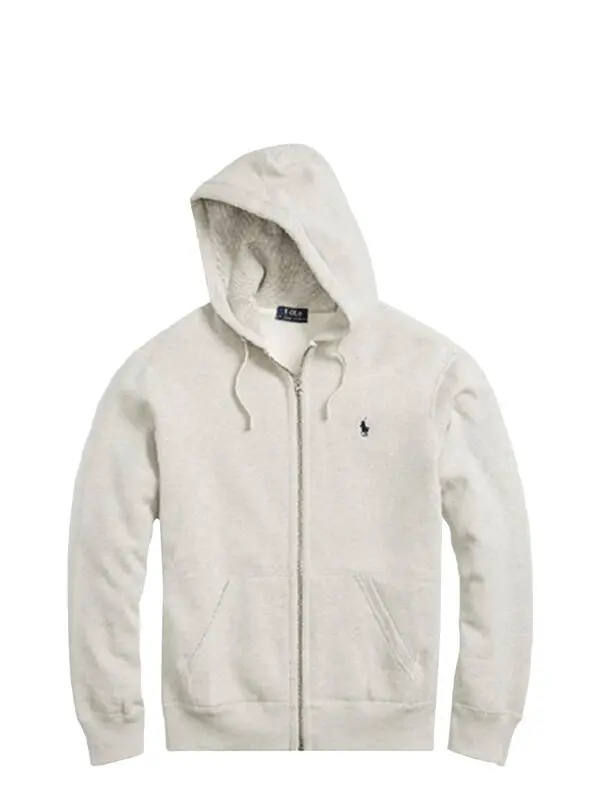 Polo Ralph Lauren Fleece Full-zip Hoodie - Grey