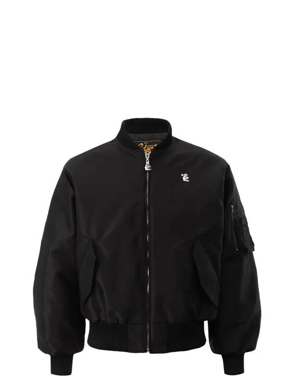 HELLSTAR Core Logo Bomber Jacket - Black