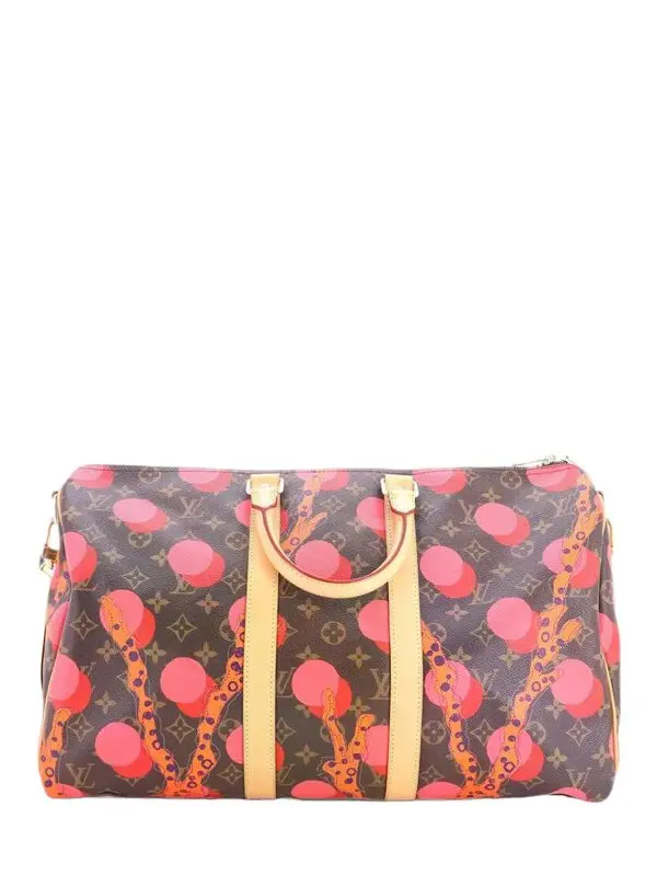 LOUIS VUITTON Keepall Bandouliere 45 Travel Bag - Brown