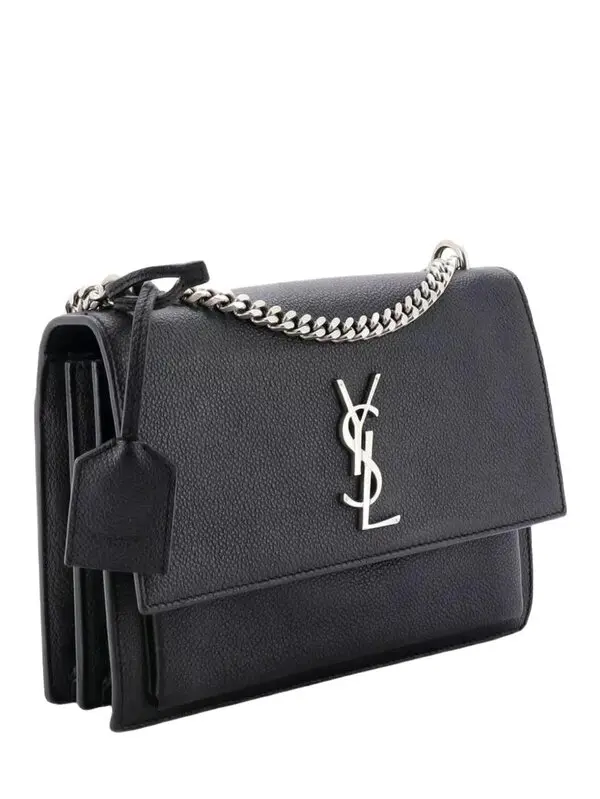 Saint Laurent Medium Sunset Bag - Black