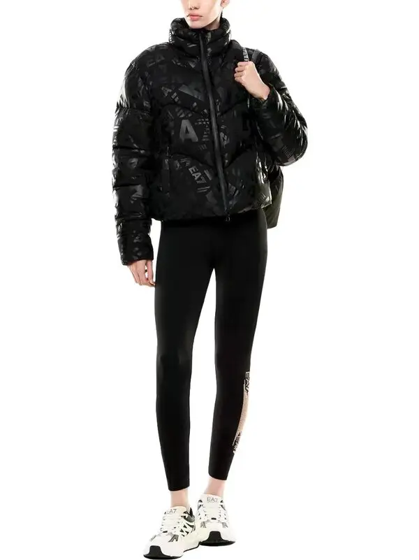 EA7 Embellished Leggings - Black