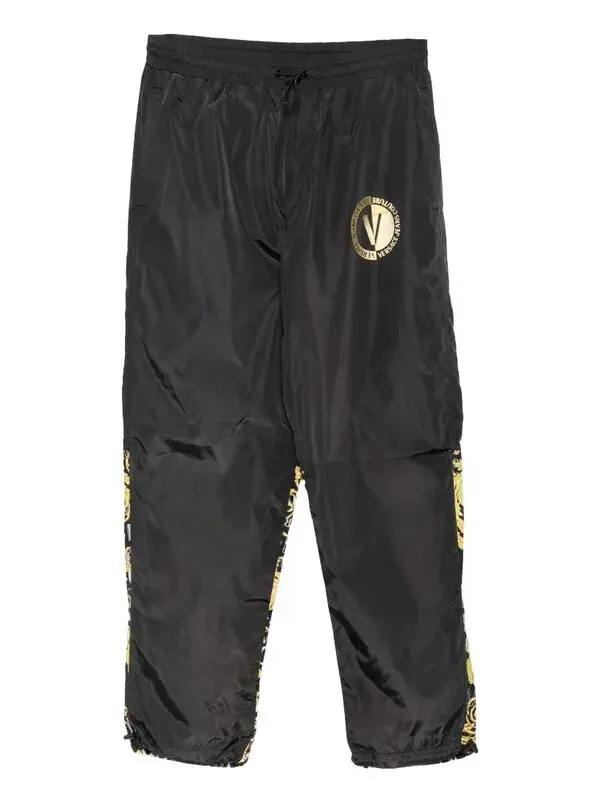 Versace Logo-printed Track Pants - Black