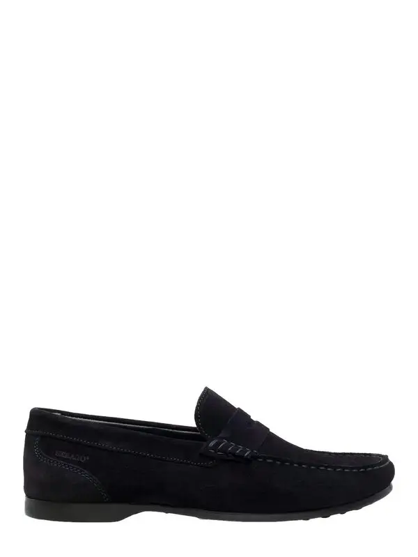 SEBAGO Russel Suede Penny Loafers - Blue