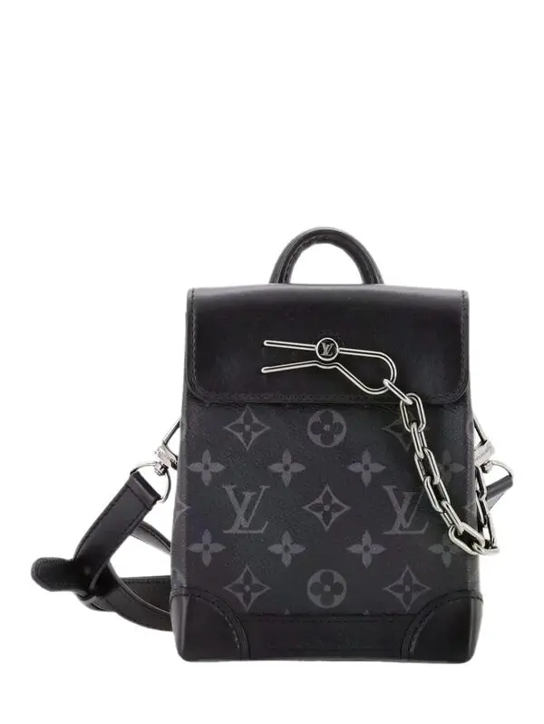 LOUIS VUITTON Steamer Nano Bag - Black