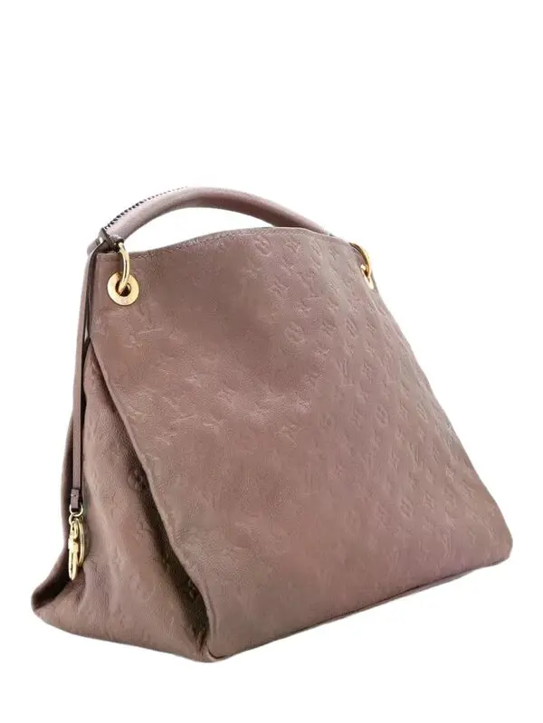 LOUIS VUITTON Artsy Hobo Bag Monogram Empreinte Leather Mm - Brown