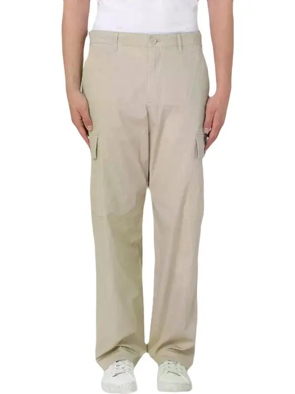 Emporio Armani Straight-leg Cargo Pants - Neutrals