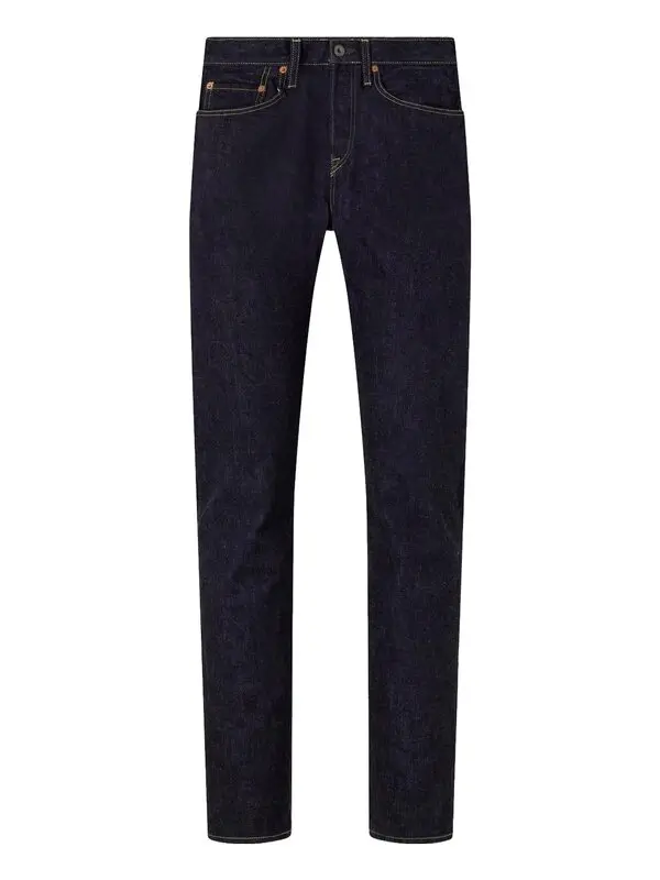 Kapital Slim-fit Dark Wash Denim Jeans - Blue