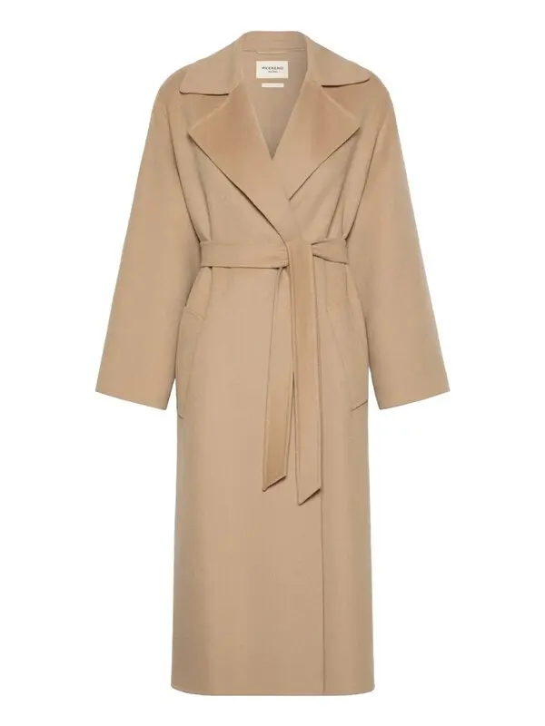 Max Mara Double Wool-blend Coat - Camel