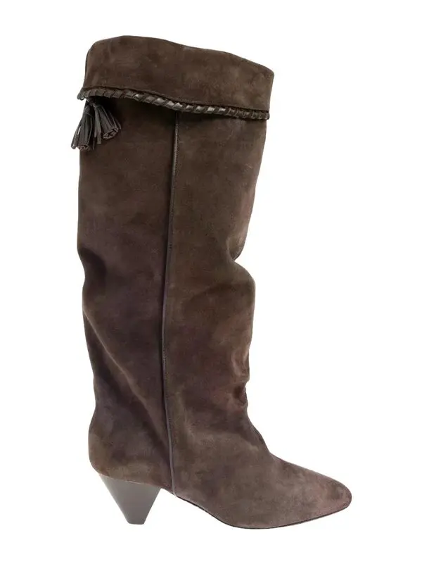 Isabel Marant Étoile Elita Tassel Detail Boots - Brown