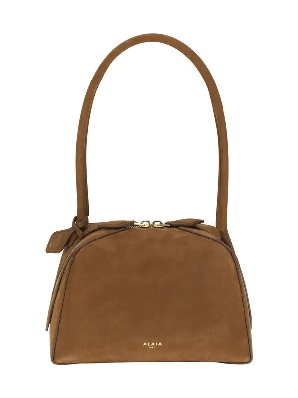 Alaïa Le Bouledogue Small Shoulder Bag - Brown