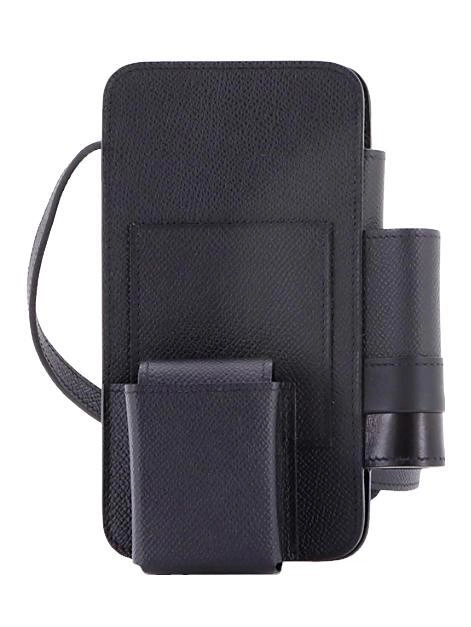 Hermès Hermesway Phone Case Crossbody Bag Epsom - Black