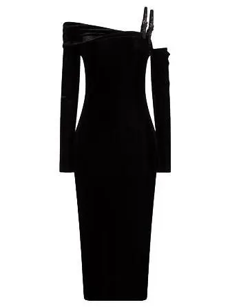 Versace Midi Dress - Black