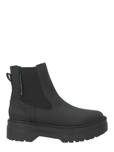 Tommy Hilfiger Rubber Ankle Boots - Black