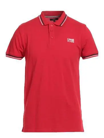 Roberto Cavalli Polo Shirt Size Cotton - Red