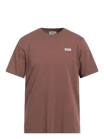 AUTRY T-shirt Size Cotton - Brown