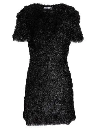 Rabanne Polyamide And Viscose Mini Dress - Black