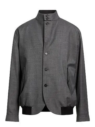Dsquared2 Virgin Wool Harrington Jacket - Grey