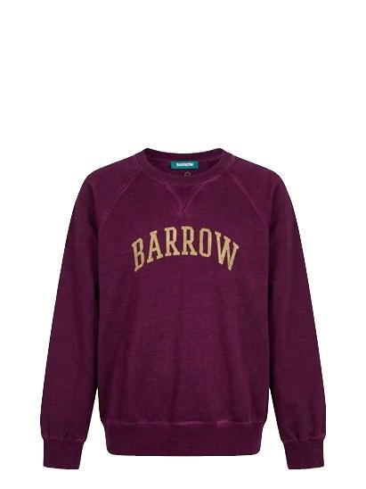 BARROW Cotton Sweatshirt - Red