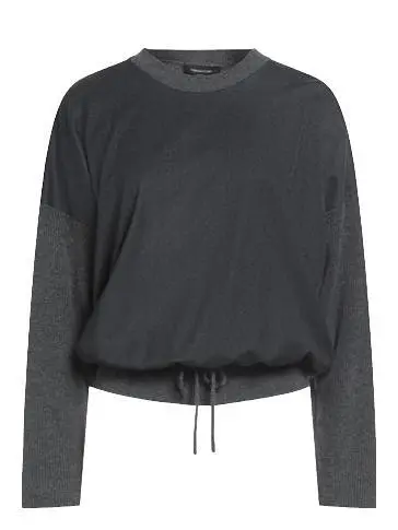 Fabiana Filippi Virgin Wool, Silk, Cashmere, Polyamide, And Elastane Sweater - Grey
