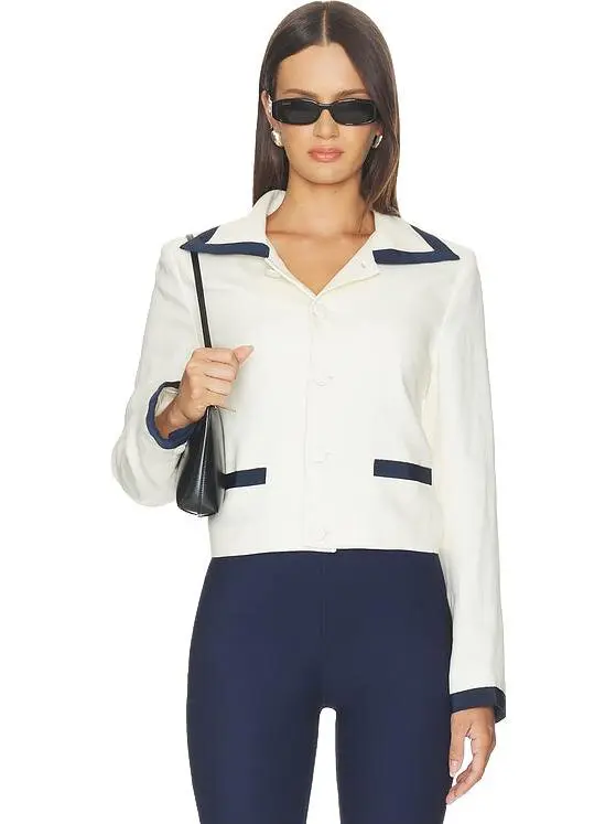 FRAME The Cabana Jacket - Cream Multi