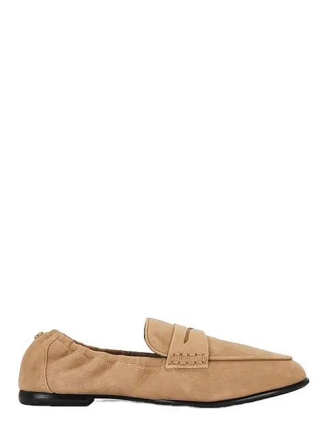 Simkhai Danna Suede Loafer - Light Camel