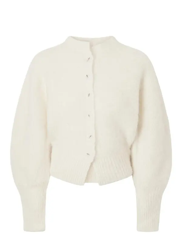SIR. Lise Wool-blend Cardigan - Neutrals