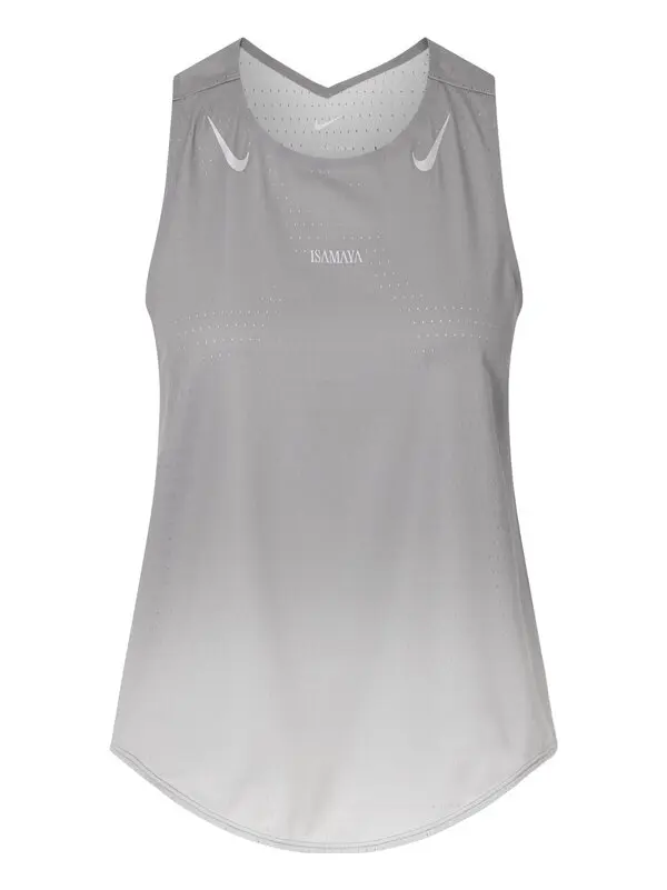 Nike Isamaya Ffrench Air Swift Perforated Dri-fit Adv Tank - Silver