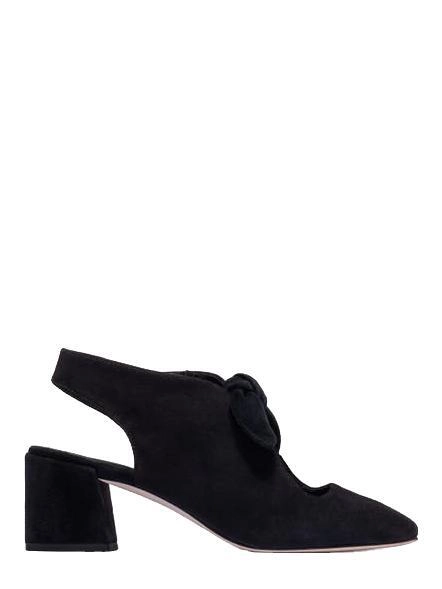 Bernardo Angelina Slingback Pump With Bow Detailing - Black