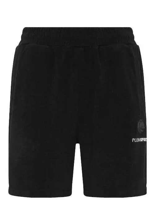 PLEIN SPORT Jogging Shorts - Black